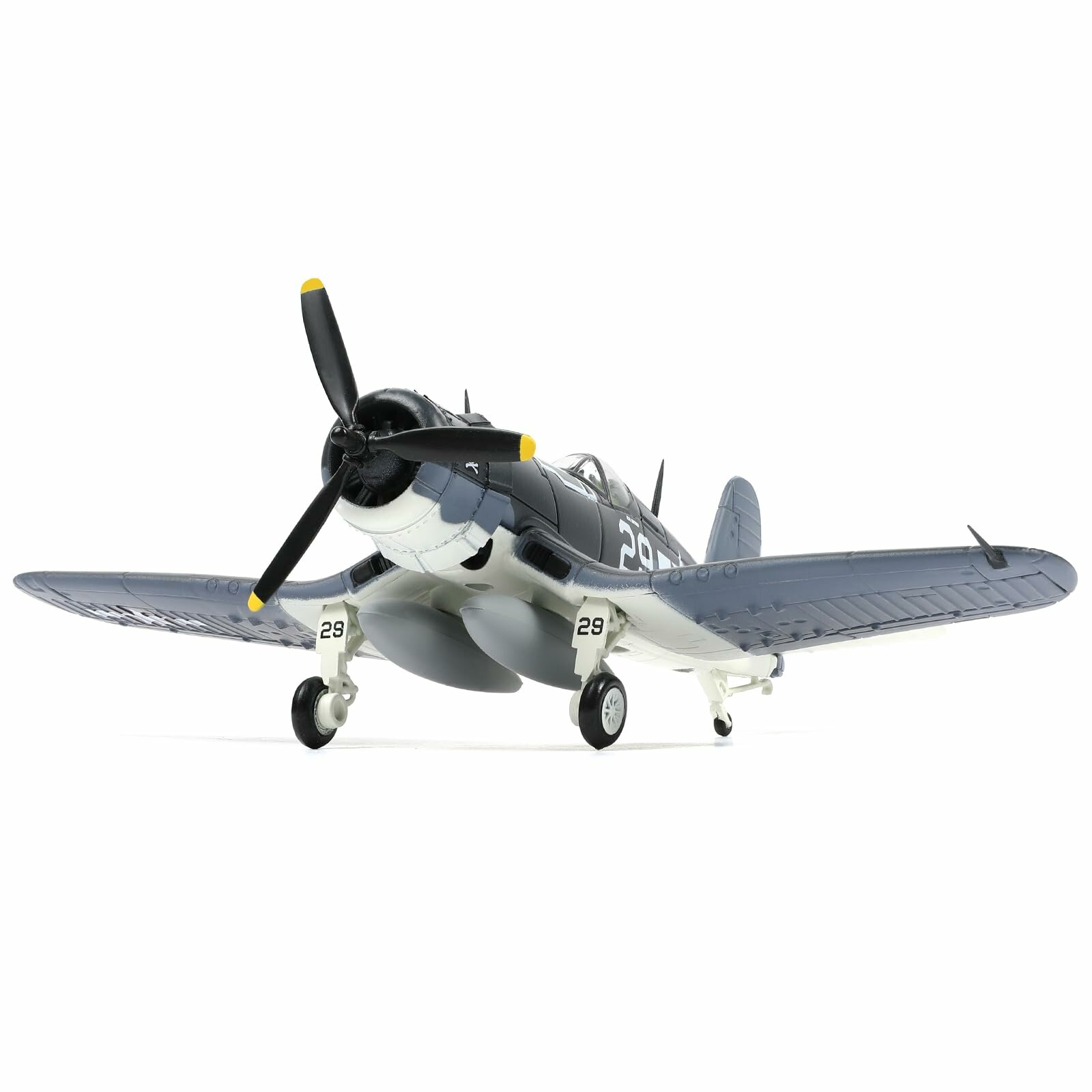 Металлическая литая коллекционная модель самолета F-4U в масштабе 1:72. Винтажный самолет, подходит в качестве демонстрационной модели, а также как подарок.