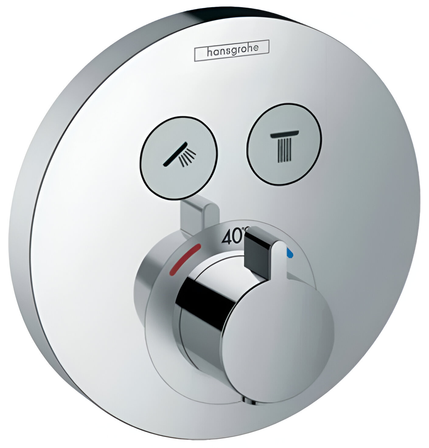 Термостат Hansgrohe ShowerSelect 15743000, латунь, хромированный