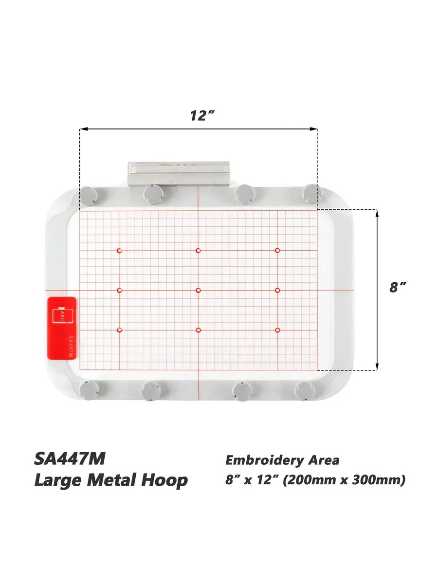 SA447M Магнитная рамка для вышивания для Brother Quattro™ 6000D и Dream Maker VM6200D и BP2100