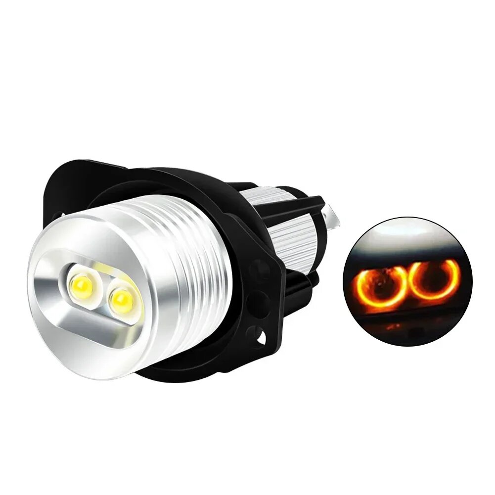 Для BMW E90 E91 05-08 Автомобильный светодиодный габаритный фонарь «Ангельские глазки» 6000k Супер яркие лампы Замена боковых фар автомобиля Синий Желтый Красный