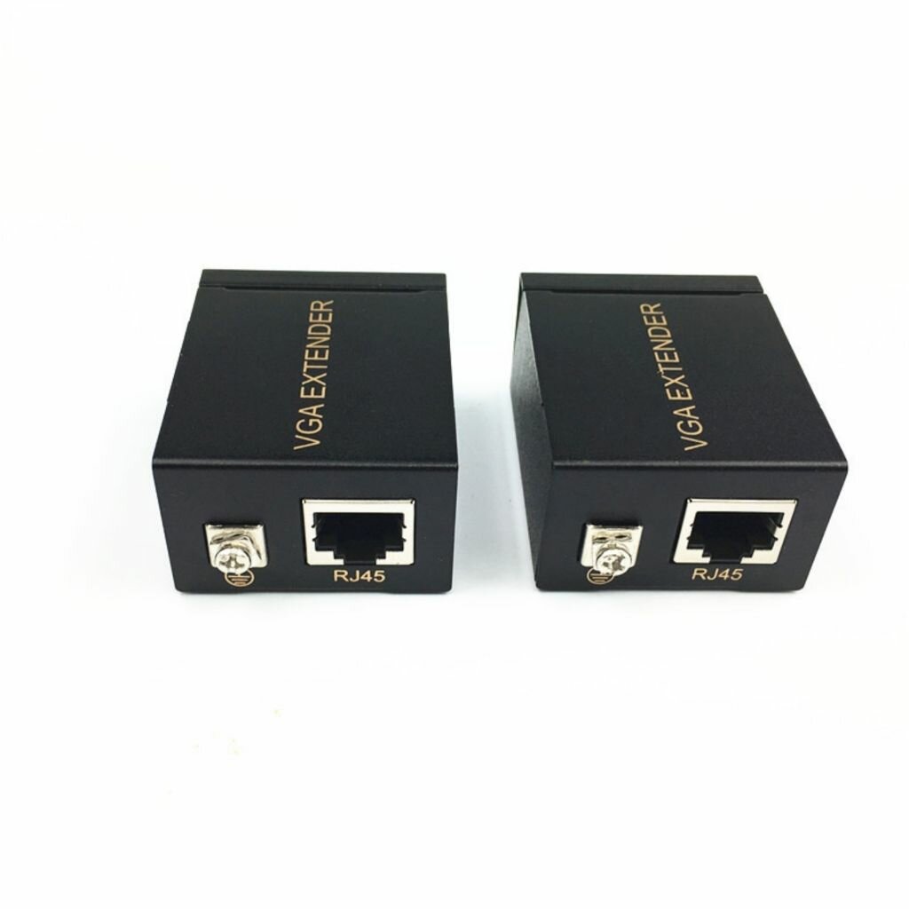 (Комплект) Удлинитель VGA 100 м удлинитель сетевого кабеля европейского стандарта