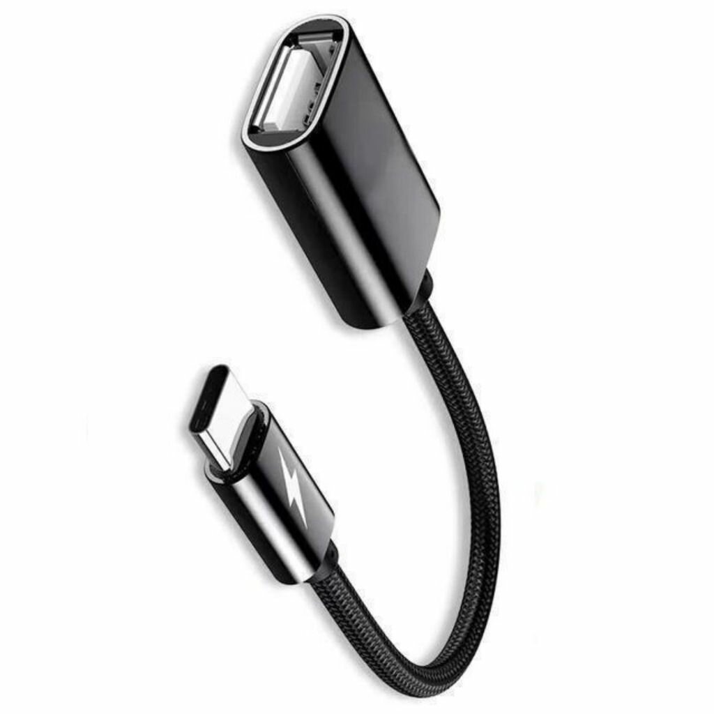 Кабель-адаптер OTG "два в одном" для Android, подходящий TYPEC-черный-чистый однопортовый TypeC