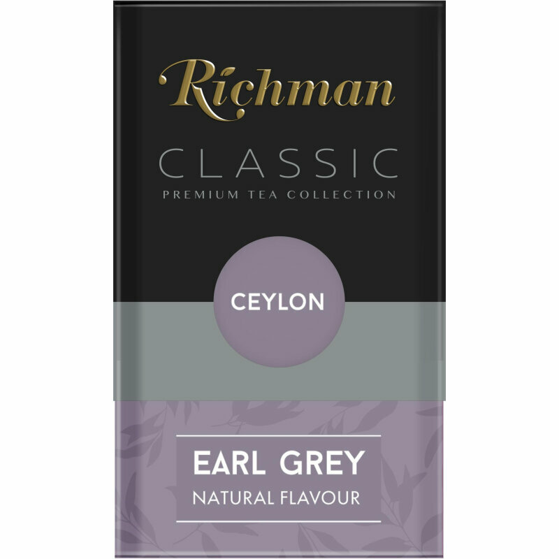 Чай Richman черный цейлонский крупнолистовой с ароматом бергамота 100г, 2242650