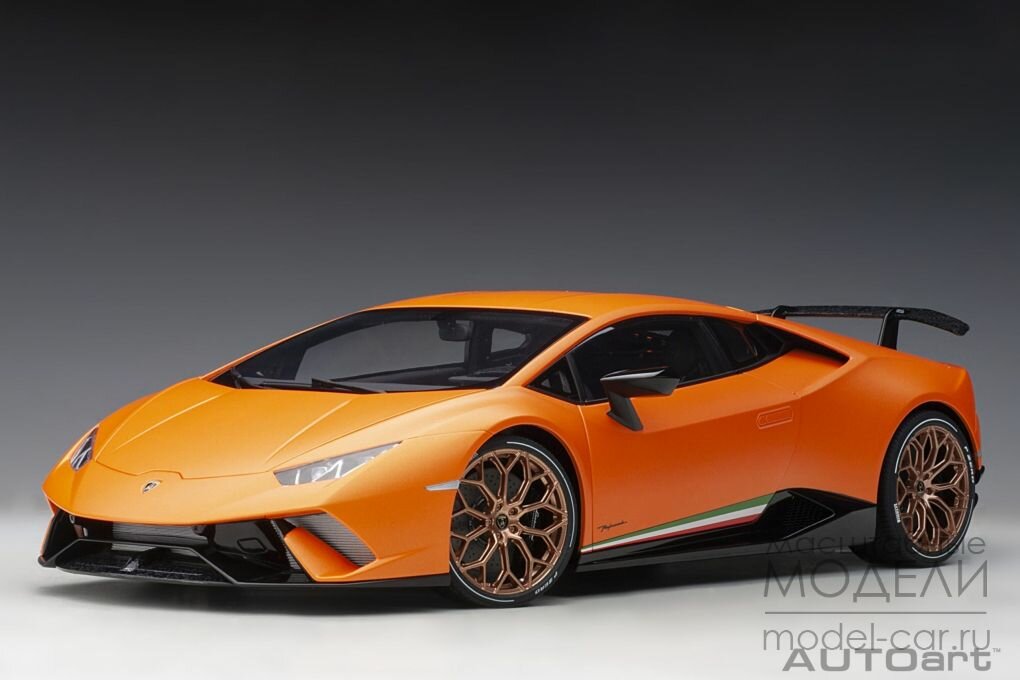 1:12 Масштабная модель Lamborghini Huracan Performante (matt orange)