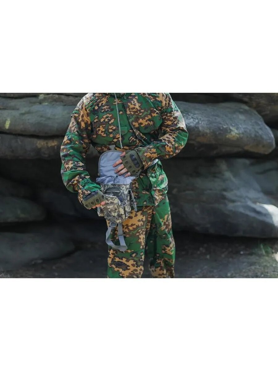 Стильная камуфляжная поясная сумка для активных приключений