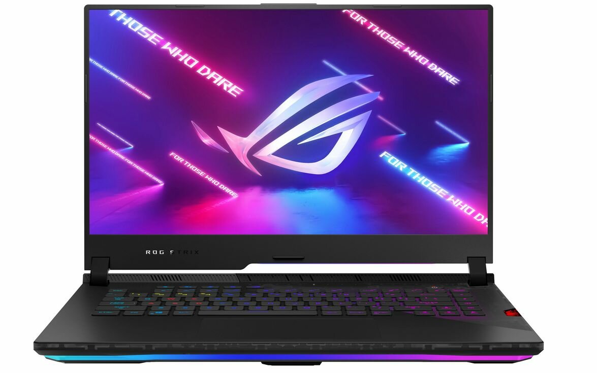15.6" Ноутбук ASUS ROG Strix Scar 15 G533QM-HF100T (90NR0541-M02070) черный - 1920x1080, IPS, AMD Ryzen 9 5900HX, ядра: 8 х 3.3 ГГц, 16 ГБ, SSD 512 ГБ, GeForce RTX 3060 для ноутбуков - 6 ГБ