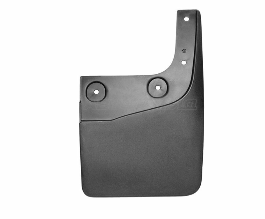 Брызговик AKRADO, для Mitsubishi L200, пластик, черный, крепление в комплекте, 1 шт.