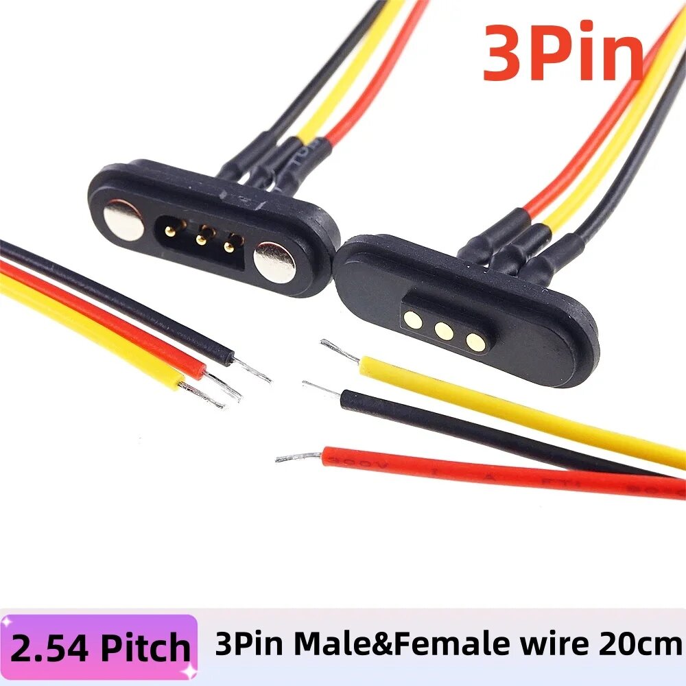 Разъем Pogo Pin RTLECS MGxx25Ax 2,54 мм 2А для смарт-браслета