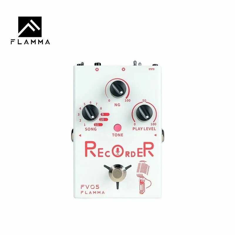 Flamma FV05 Recorder процессор вокальных эффектов, способный записать 70 минут вокальных эффектов реверберации гитары