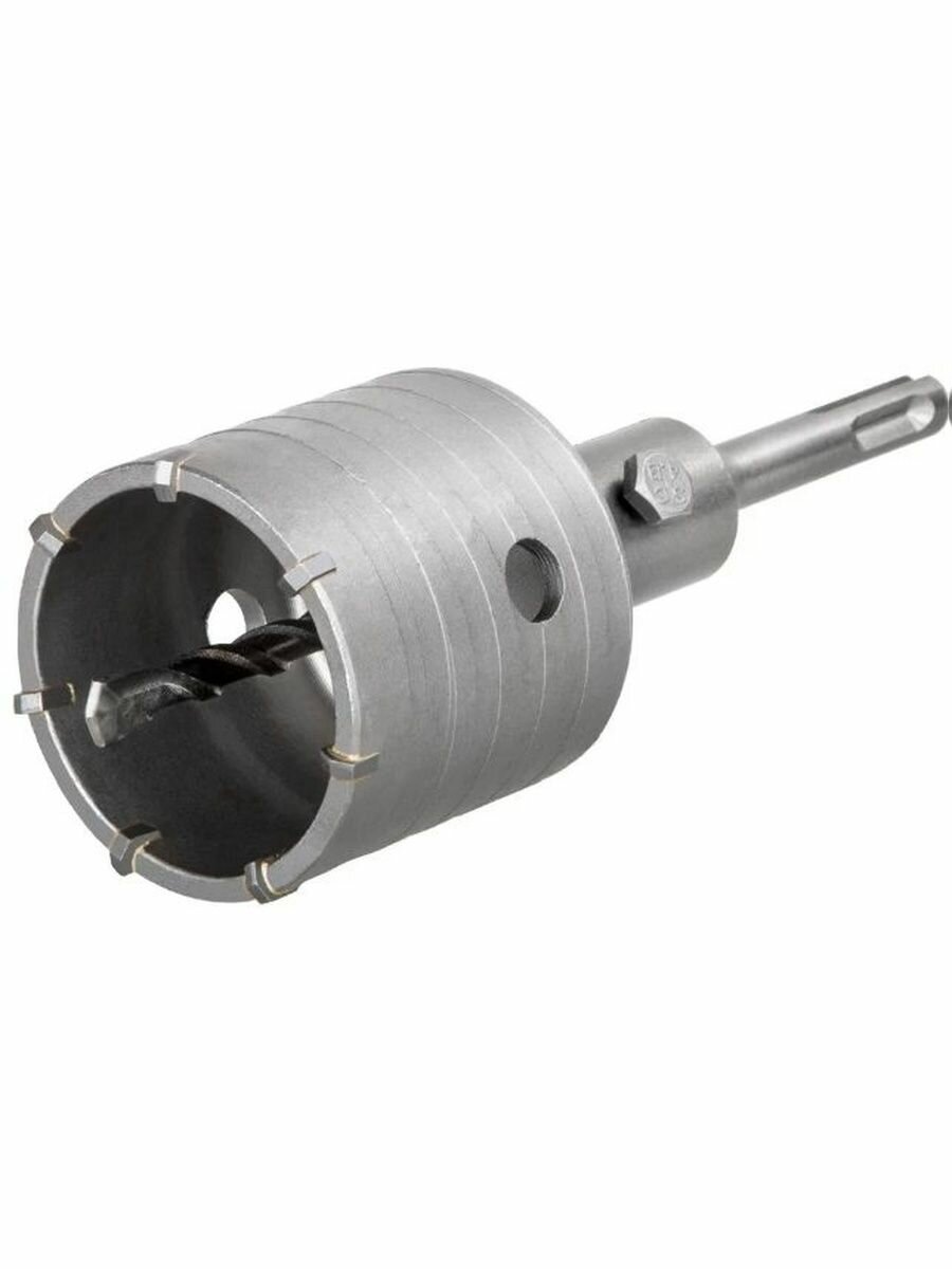 Коронка ПРАКТИКА 917-941 твердосплавная, SDS- Plus, ударная, 60 мм (1шт.) клипса