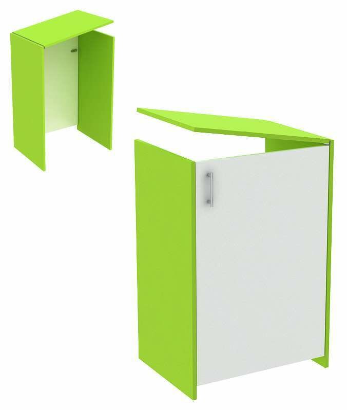 Аптечный прилавок-проход серии бриз - лайм. Производитель товара - компания ТОБ.