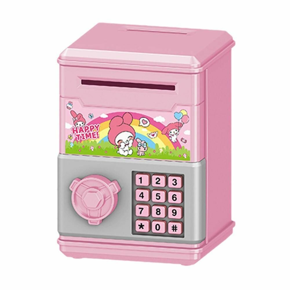Милая креативная копилка, новый стиль, детский ящик для хранения денег с паролем для мальчиков и девочек