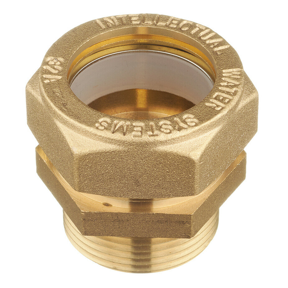 Муфта 32 мм х 1 1/4 НР(ш) для гофрированных труб