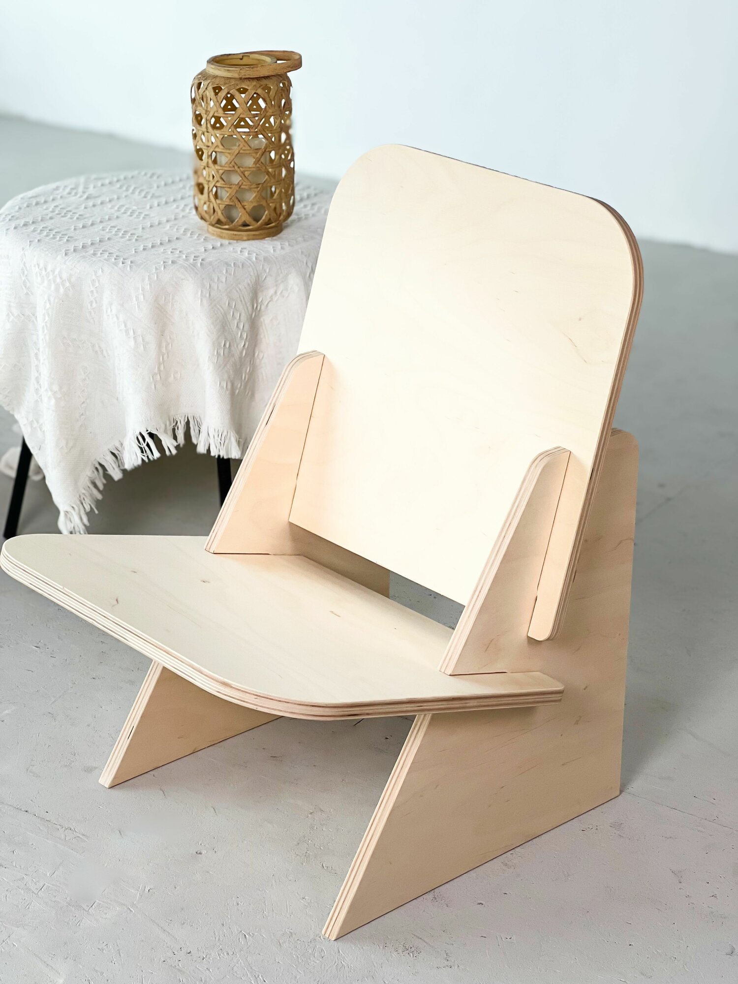 Кресло садовое "Stone" , максимальная нагрузка 200кг, влагостойкая фанера 20мм