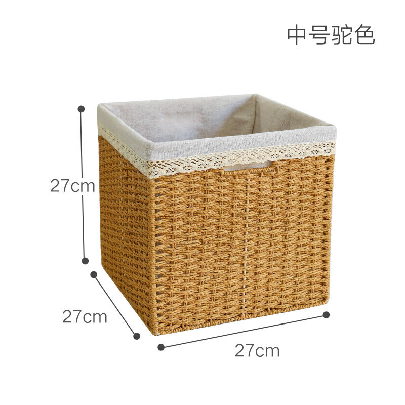 Прямые продажи с фабрики: квадратный ящик для хранения, органайзер для одежды, плетеный корзина для хранения, ящик для игрушек, шкаф