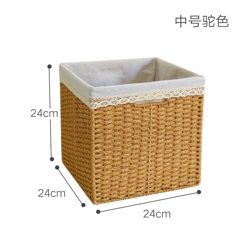 Прямые продажи с фабрики: квадратный ящик для хранения, органайзер для одежды, плетеный корзина для хранения, ящик для игрушек, шкаф