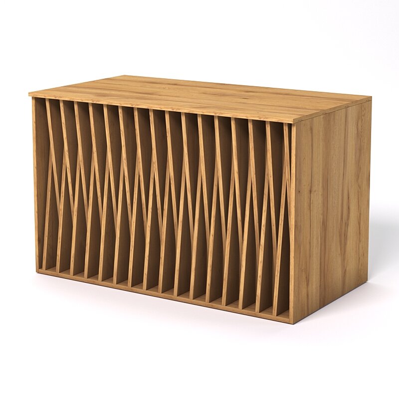 Стол руководителя №9, Дуб Золотистый. Производитель товара - компания Westcom.