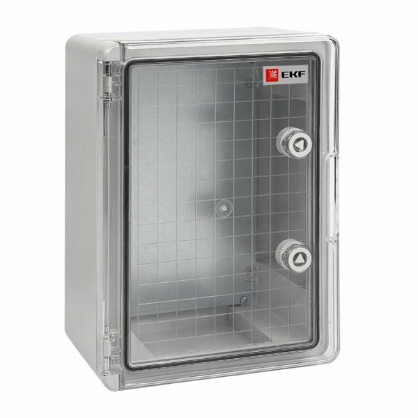 EKF PROxima Щит пластиковый с монтажной платой прозр. дверь 500х350х190 мм IP65, PBT65MP005