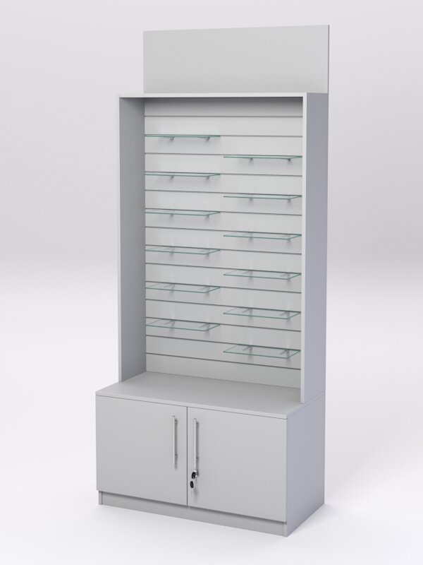 Стеллаж "каскад" №8 для обуви, Серый. Производитель товара - компания Westcom.