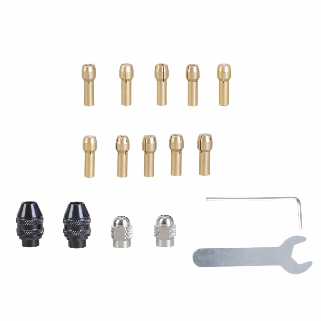 Набор патронов для сверлильных долот 16шт в пластиковом пакете