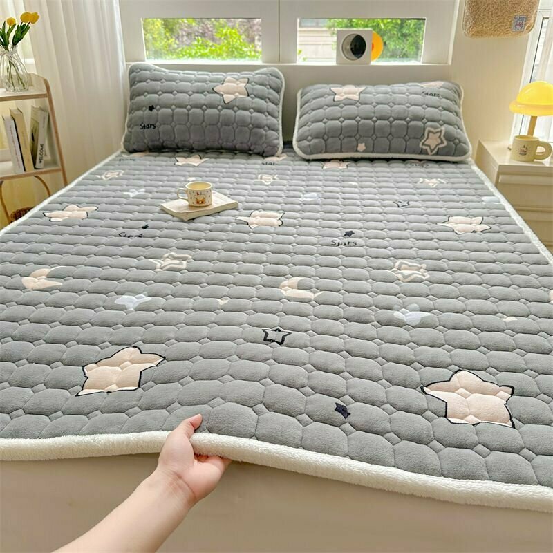 Матрас 120х200х3 см NINI: мягкий восковый материал класса А, безопасный для семьи, идеально для комфортного сна зимой