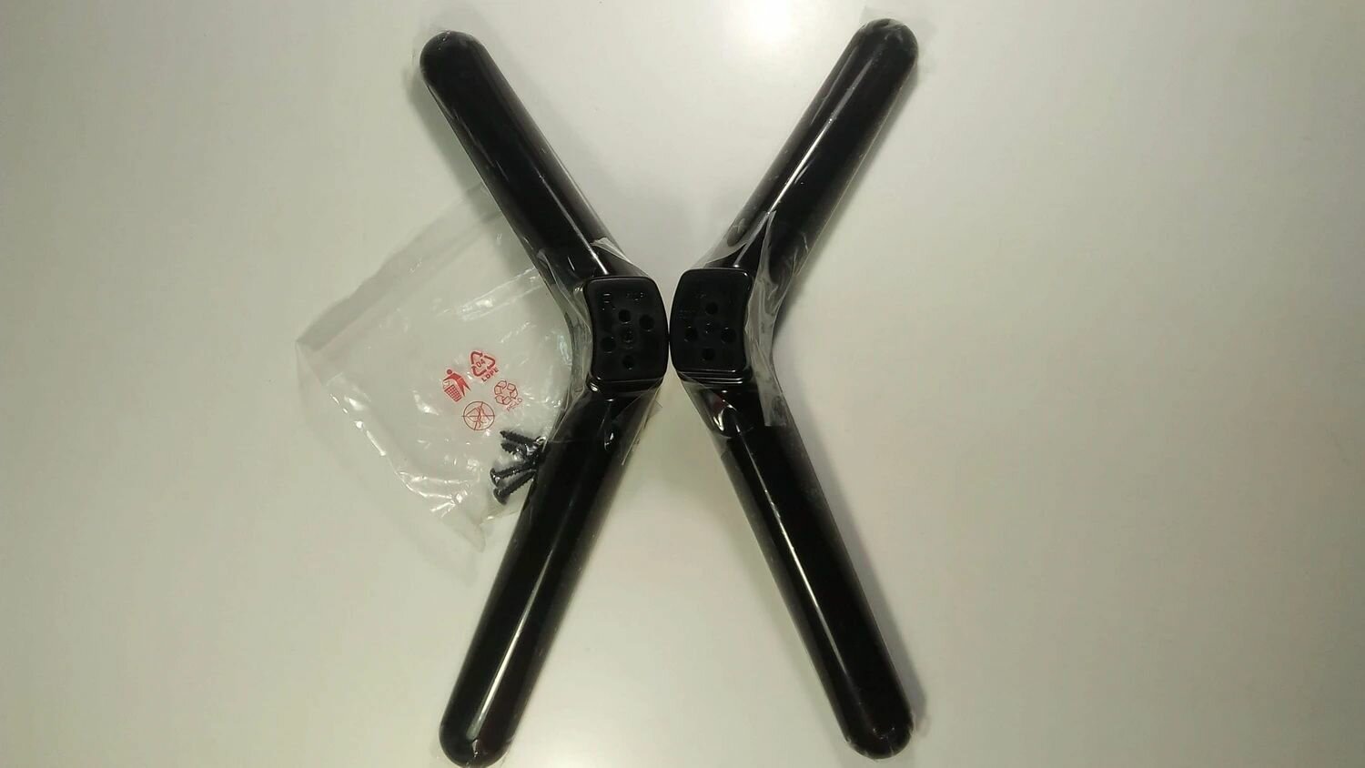 2 Пластиковые ножки с болтами крепления 50DF1 для 49Lex-5048/Ft2C Lcd Телевизор Bbk Подставка арт. 10956