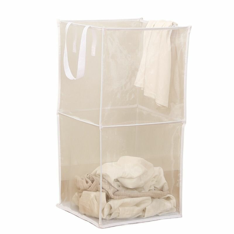 Всплывающая корзина для белья Сетка Складная сетчатая Дорожная