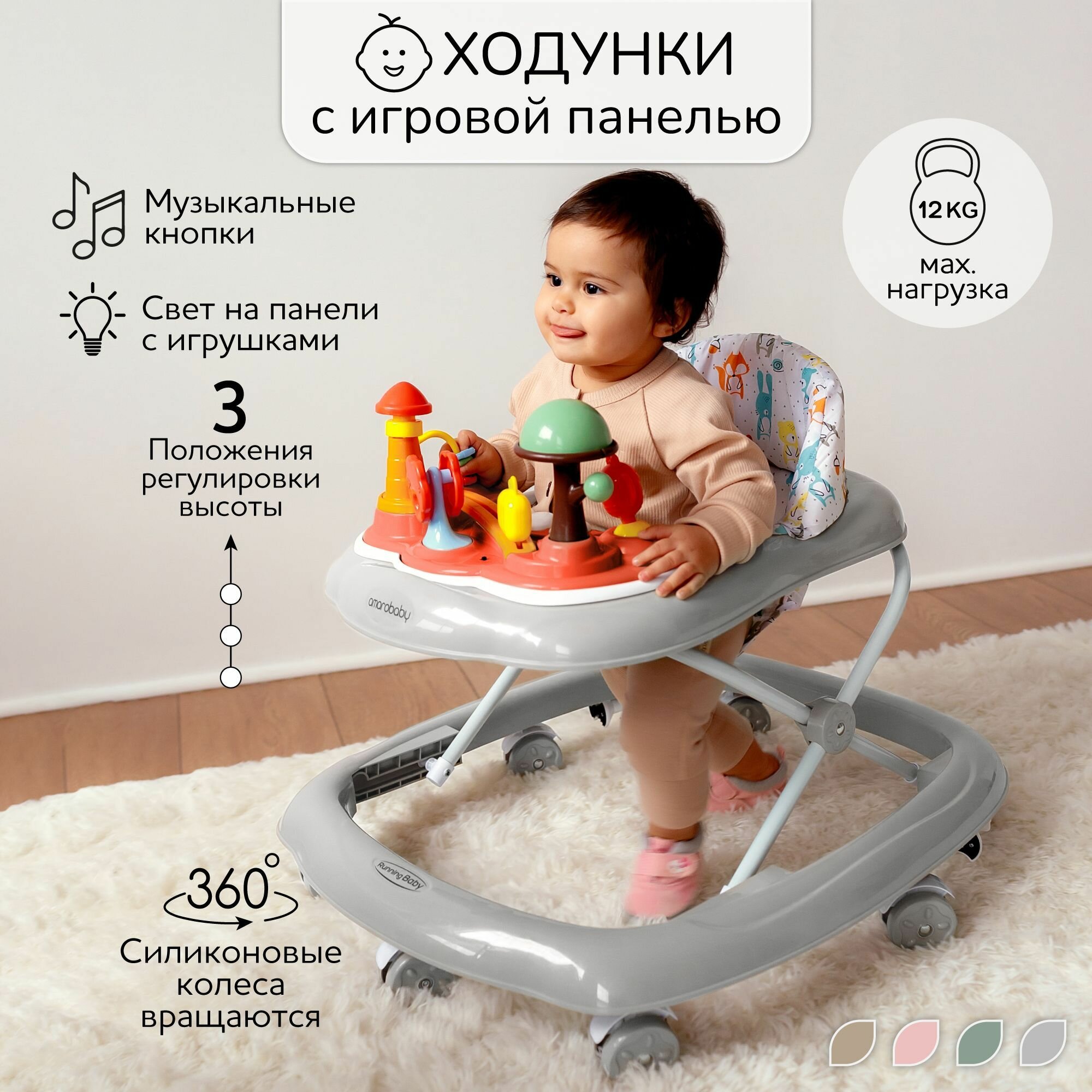 Ходунки-каталка детские