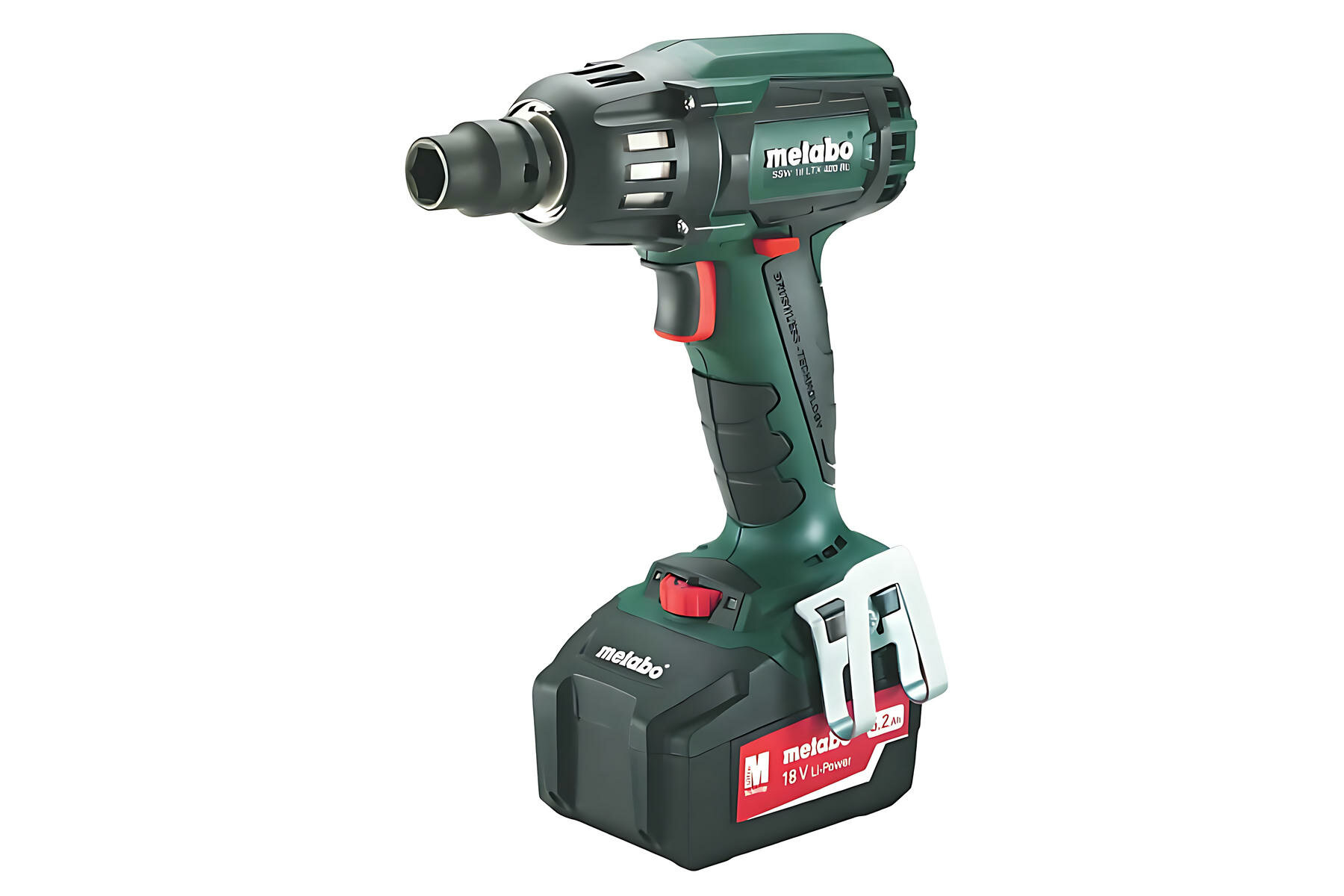 Гайковерт аккумуляторный ударный METABO SSW 18 LTX 400 BL 602205650