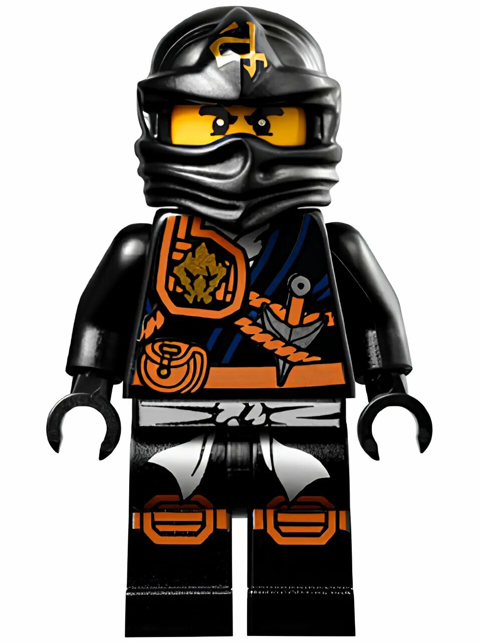 Минифигурка Lego Ninjago Cole (Jungle Robe) - Tournament of Elements njo0124 U