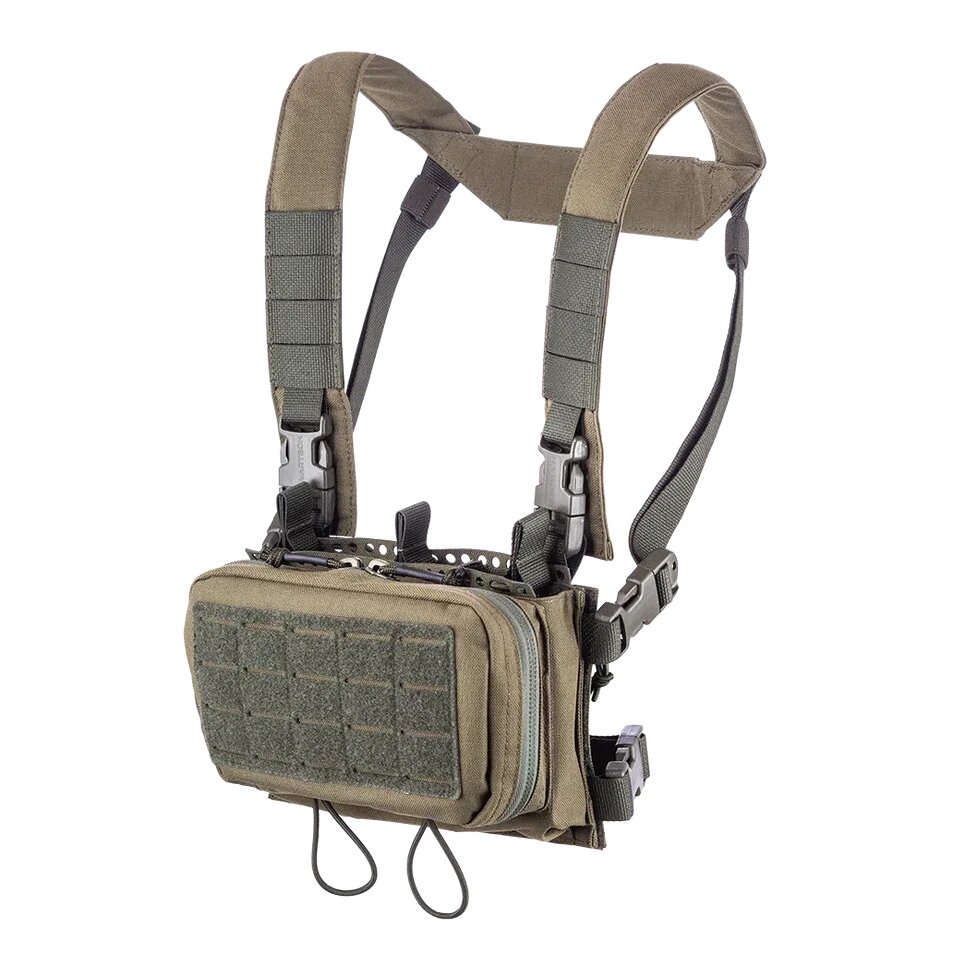 Разгрузочный жилет Wartech Опер TV-131 тактический, с подсумками, оливковый