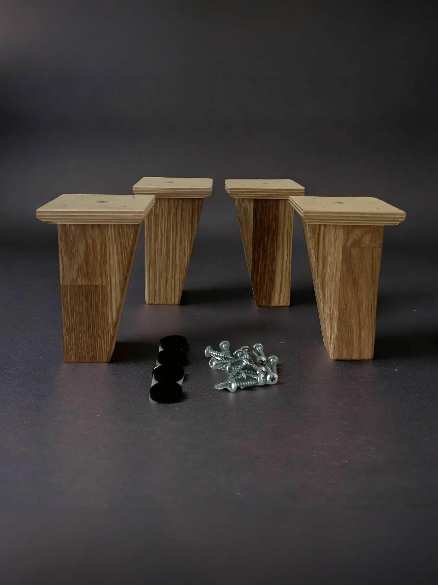 Комплект дубовых ножек