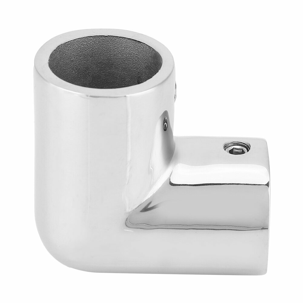 Двухходовой фитинг для труб из утолщенной нержавеющей стали 316 толщиной 3 мм, угловой соединитель для труб (25 мм)