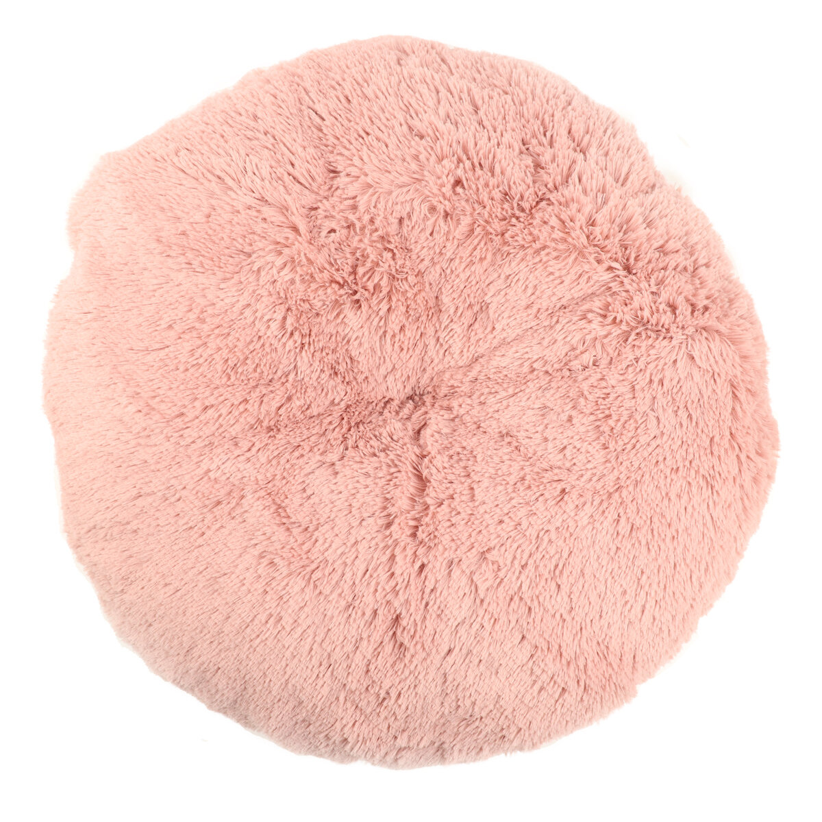 Gamma Лежанка-матрас для животных круглая "Перина" M, розовая, 500*500*70мм, Gamma