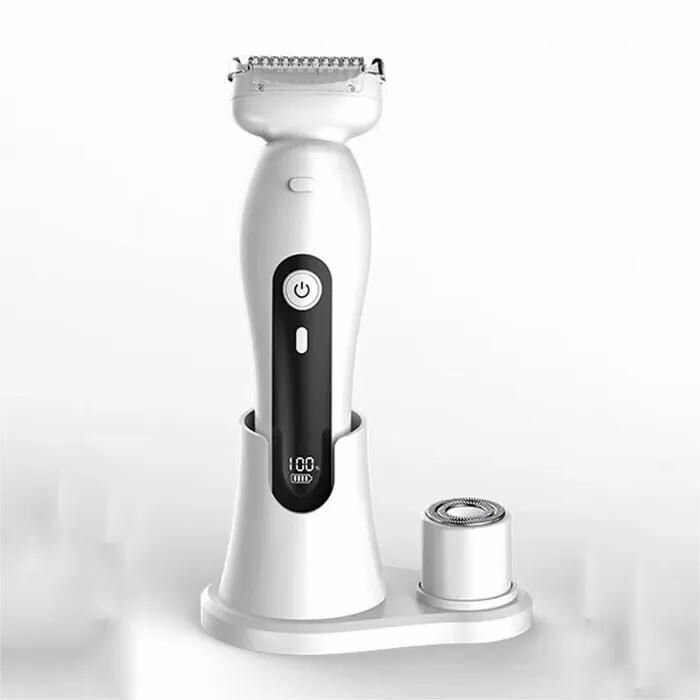 Электробритва женская для всего тела, Эпилятор, Триммер для зоны бикини, ног, рук
