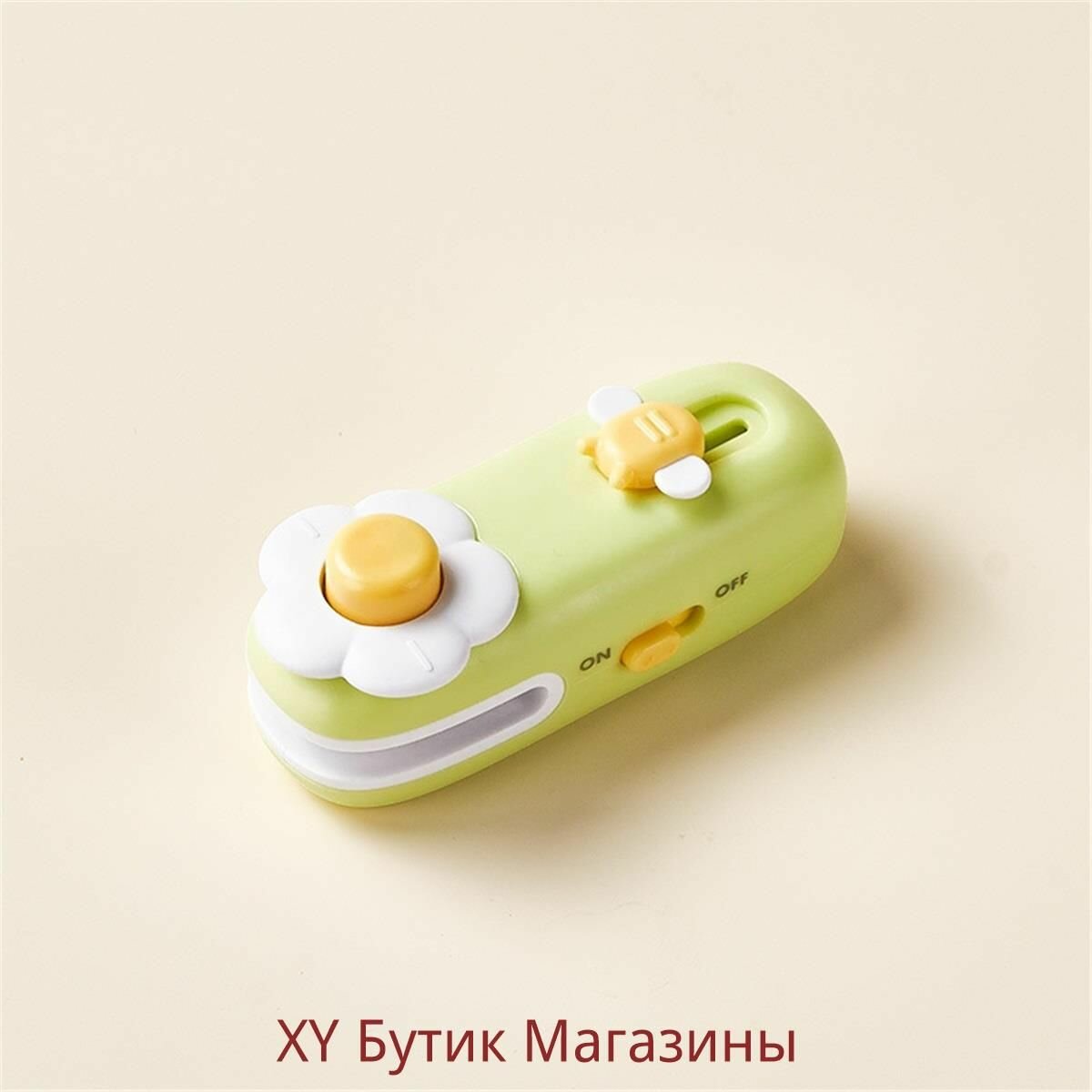 USB Мини-Герметизатор 2-в-1: Компактный Уплотнитель и Резак для Кухонных Закусок, Хранение Продуктов