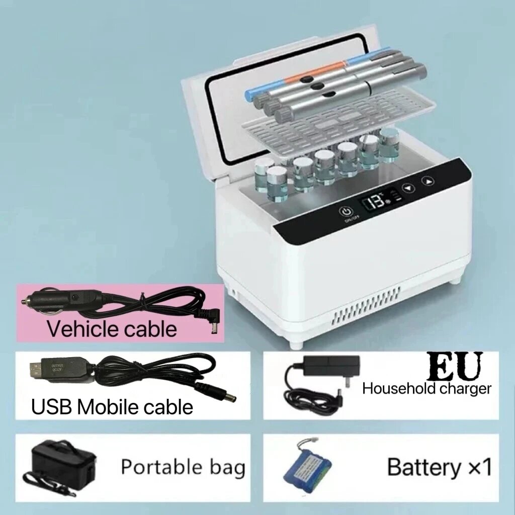 Охладительная коробка для инсулина Refrigerated box EU