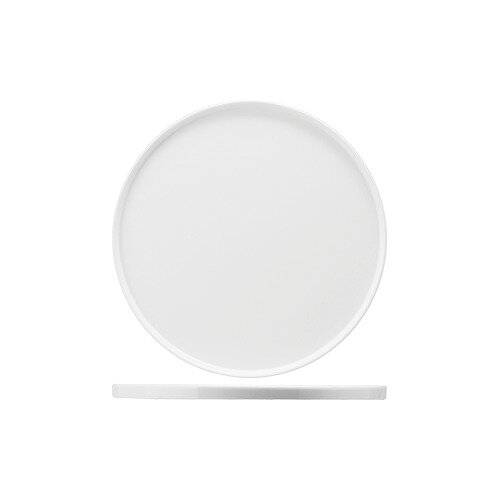 Блюдо для пиццы "Кунстверк", фарфор, диаметр 400, высота 25мм, белый