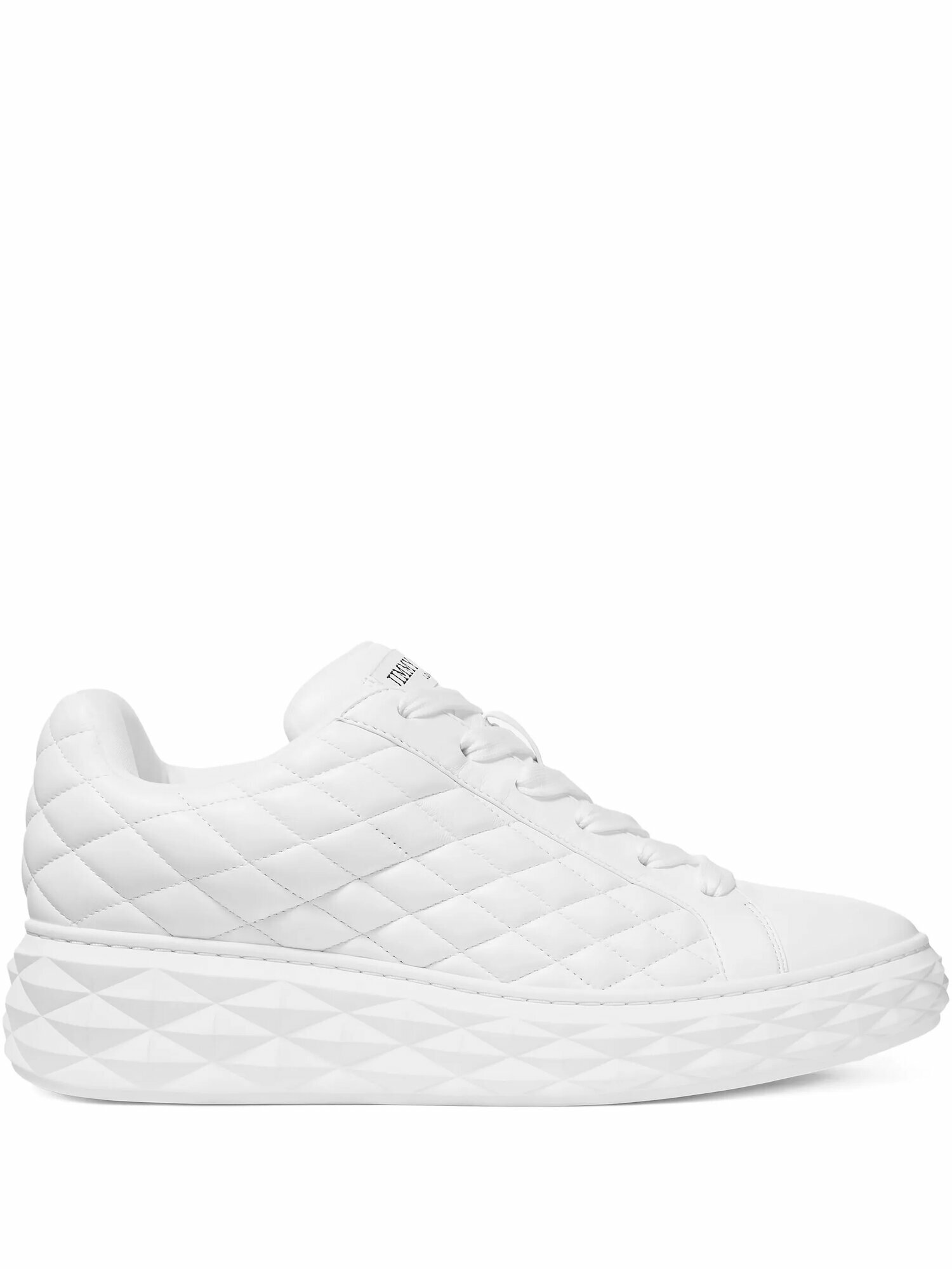 Кроссовки Quilted lace-up sneakers