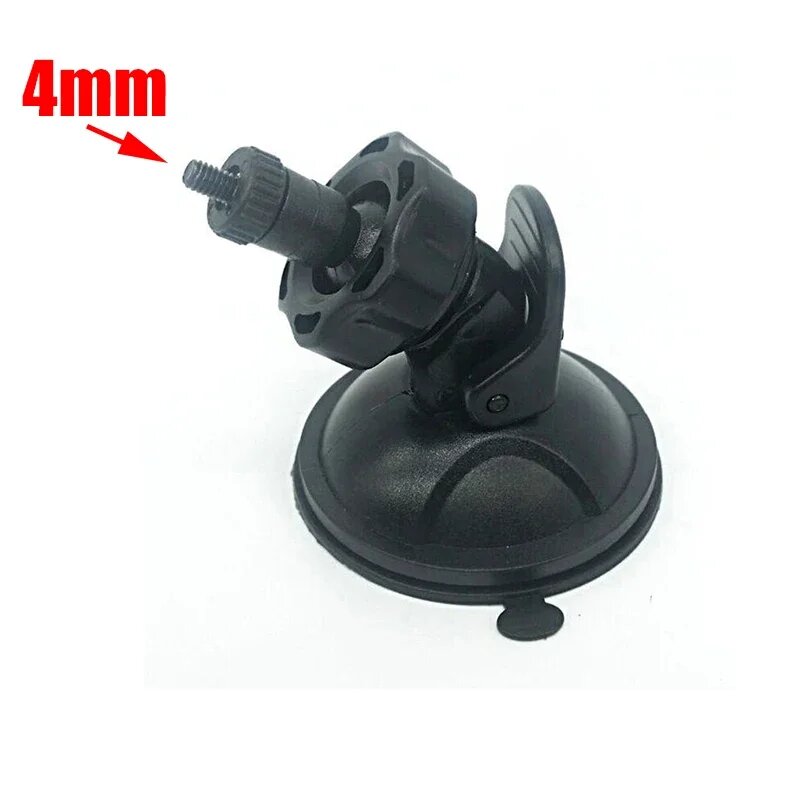 Универсальный держатель для автомобильного видеорегистратора на присоске с поворотом 4mm Interface
