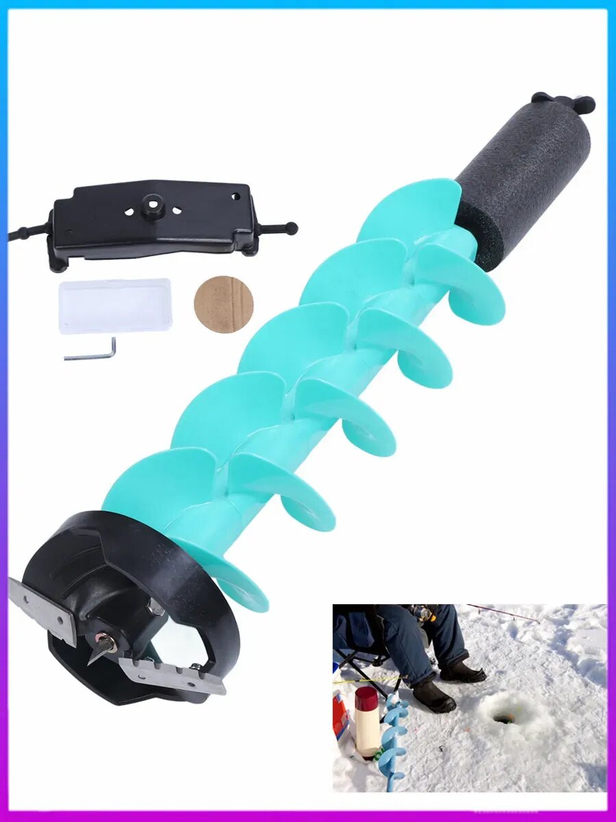 Шнек для бурения льда