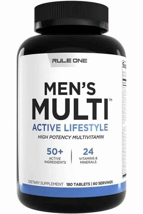 Rule One Men's Multi 90 таблеток, Мужские мультивитамины, Мультикомплекс