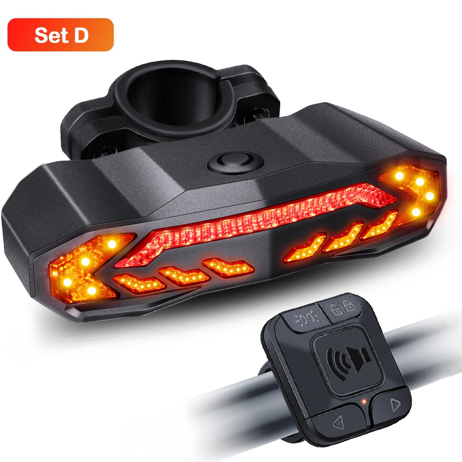 Велофонарь с поворотниками Extractme, Set D