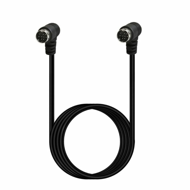 Аудиокабель Mini din 9PIN для телевизора с 9-контактным разъемом-1,8 м-двойной изгиб