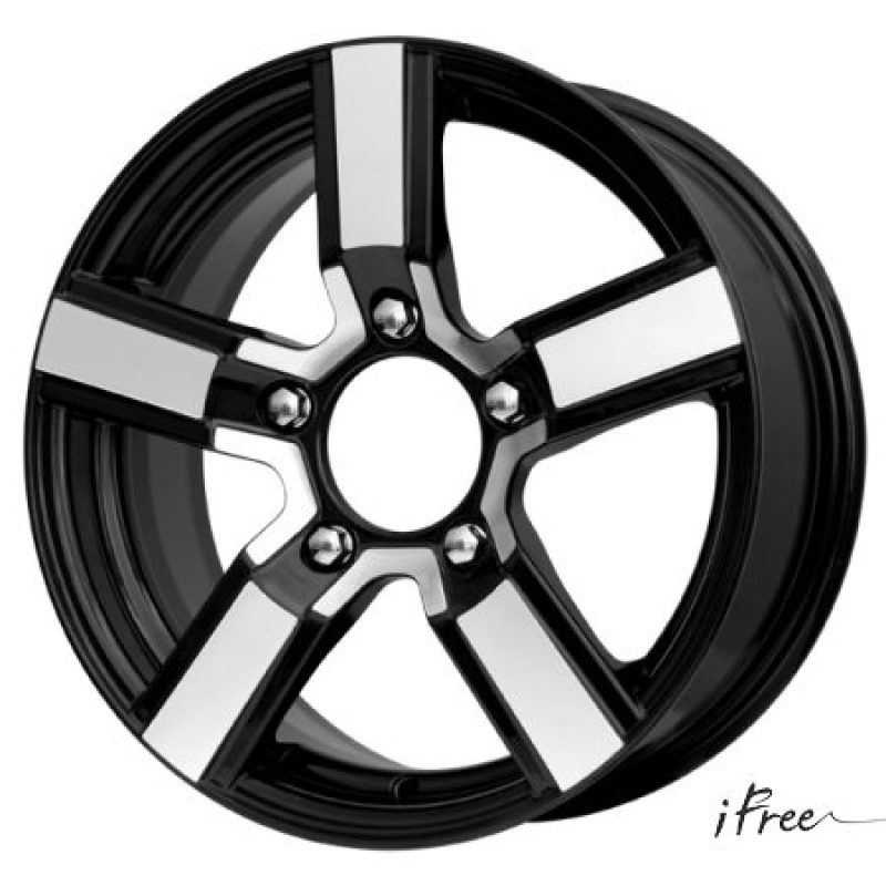 Диск колесный iFree Райдер 6,5x16 5x139,7 Dia98.0 ET40 цвет Блэк Джек (Черный алмаз)