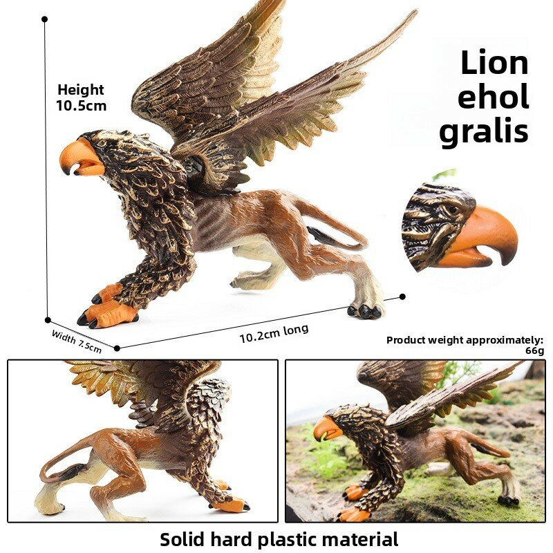 Bat spirit stone bull monster spitfire flying dragon animal model for haunted events griffin