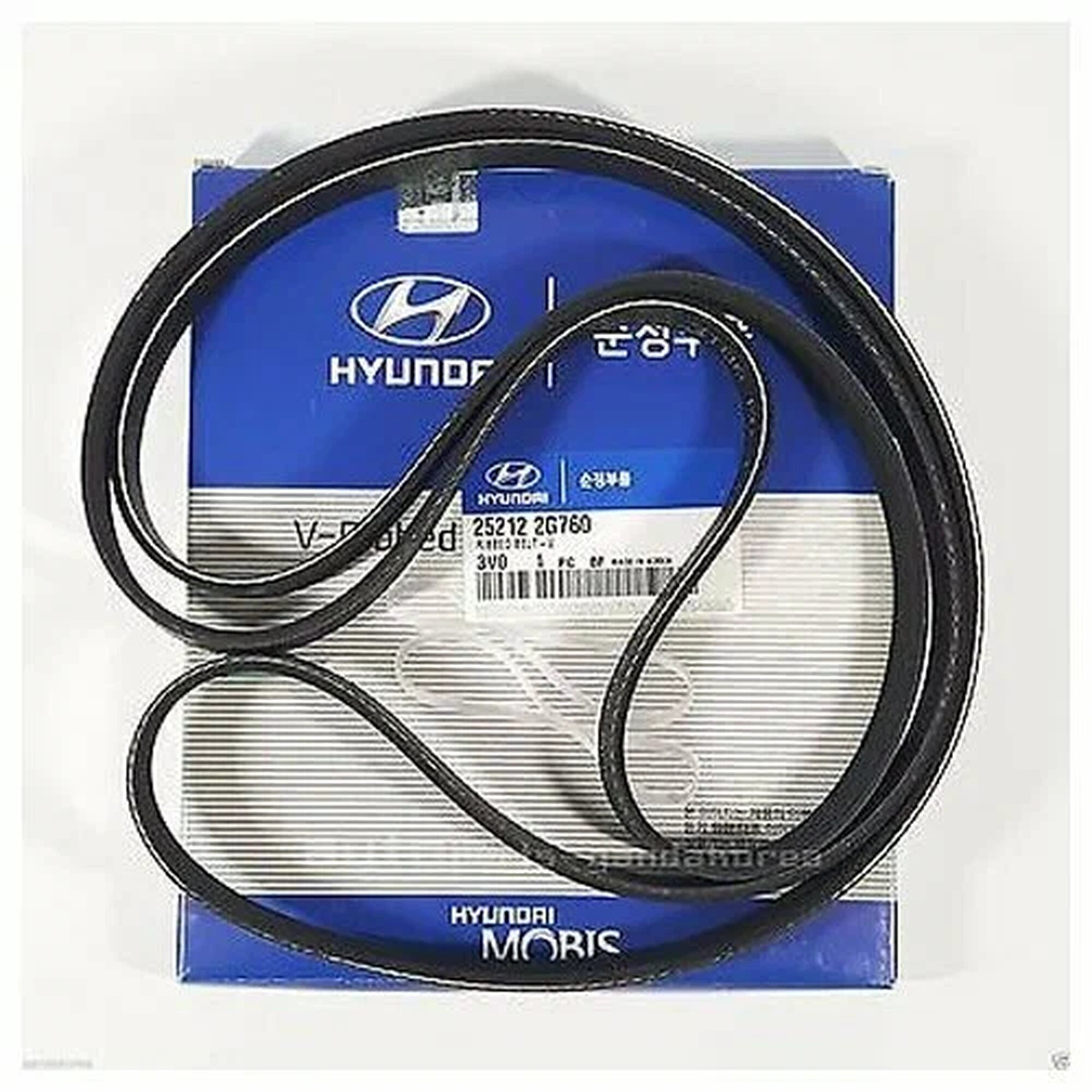 Ремень поликлиновой Hyundai-KIA 252122G760, для KIA/HYUNDAI/MOBIS