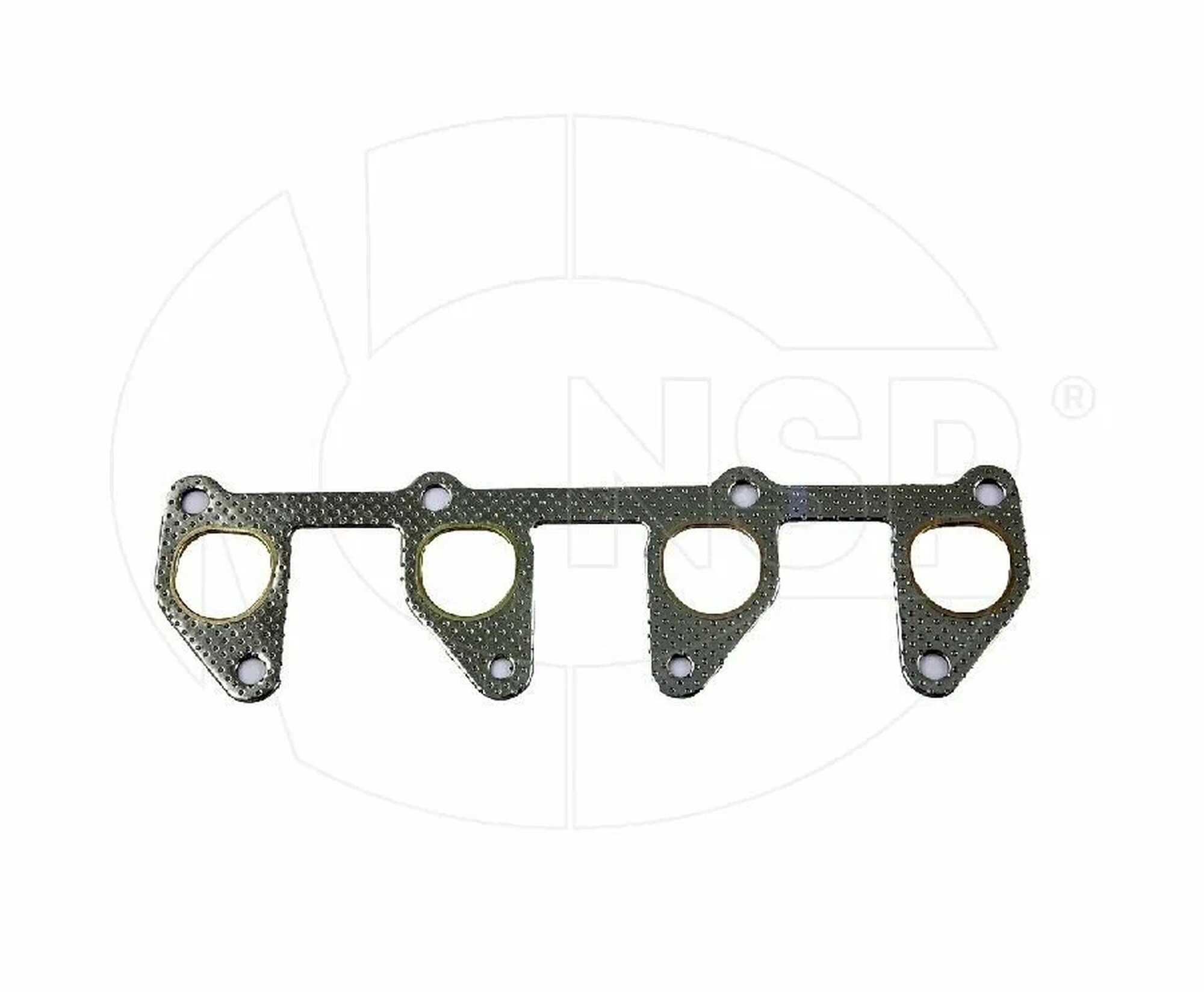 Прокладка коллектора выпускного CHEVROLET Lanos NSP0196181207, NSP NSP0196181207