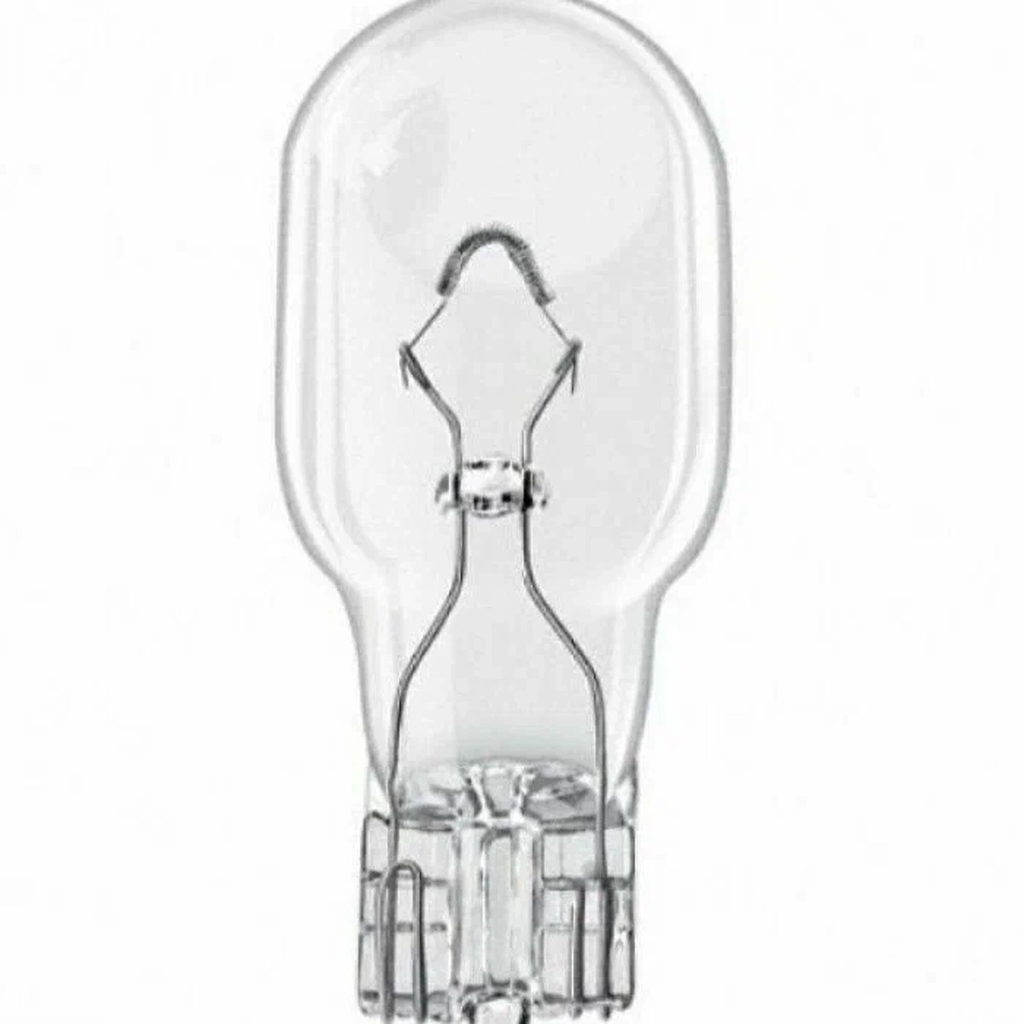 Лампа накаливания сигнальная SVS Standard +30%, W16W, W2.1x9.5d, 3200K, 12V, 16W (цена за 1 шт.)