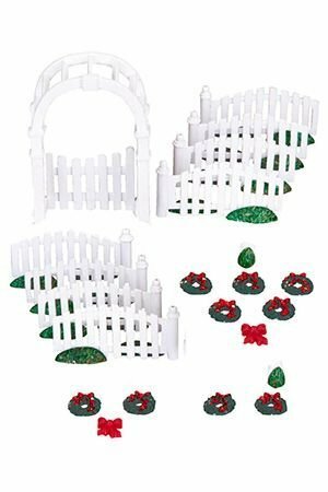 Сборная новогодняя беседка, пластик, 20 деталей, LEMAX 04233-lemax